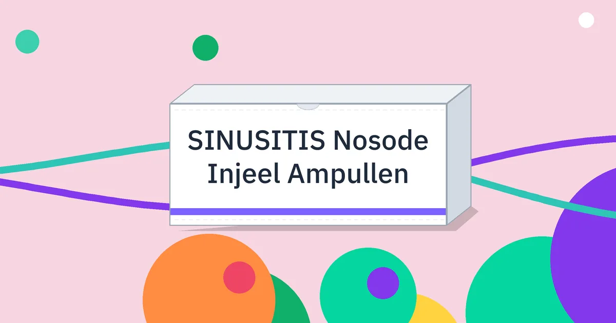 Symbolbild: Packung mit der Aufschrift SINUSITIS Nosode Injeel Ampullen (PZN 00939852) – Verfügbarkeit und Bezug in Apotheken in Frankfurt am Main