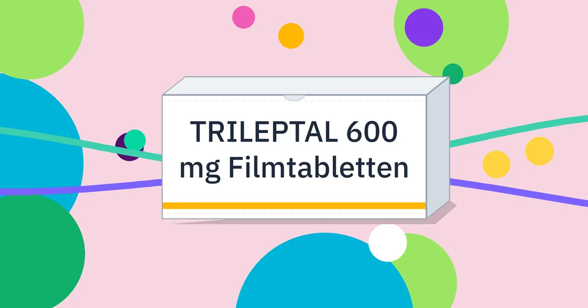 Symbolbild: Packung mit der Aufschrift TRILEPTAL 600 mg Filmtabletten (PZN 02067770) – Verfügbarkeit und Bezug in Apotheken in Frankfurt am Main