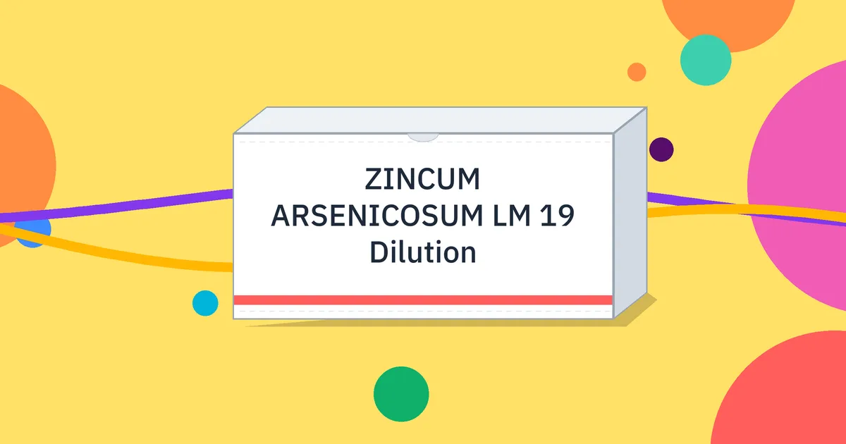 Symbolbild: Packung mit der Aufschrift ZINCUM ARSENICOSUM LM 19 Dilution (PZN 13290666) – Verfügbarkeit und Bezug in Apotheken in Frankfurt am Main