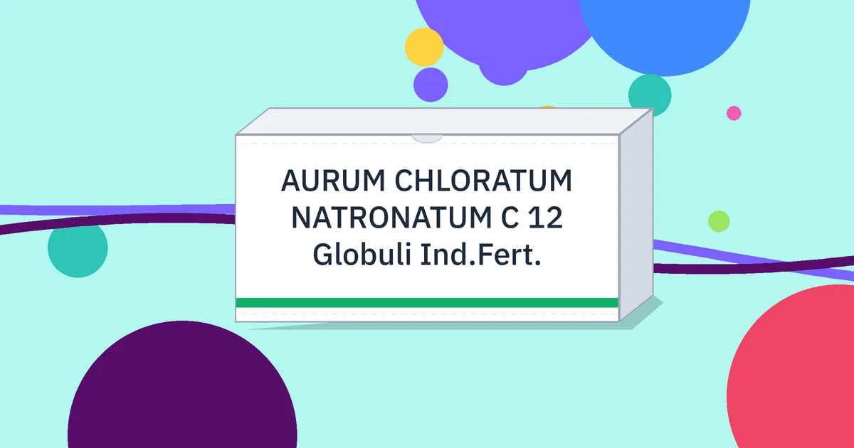 Symbolbild: Packung mit der Aufschrift AURUM CHLORATUM NATRONATUM C 12 Globuli Ind.Fert. (PZN 17754973) – Verfügbarkeit und Bezug in Apotheken in Frankfurt am Main
