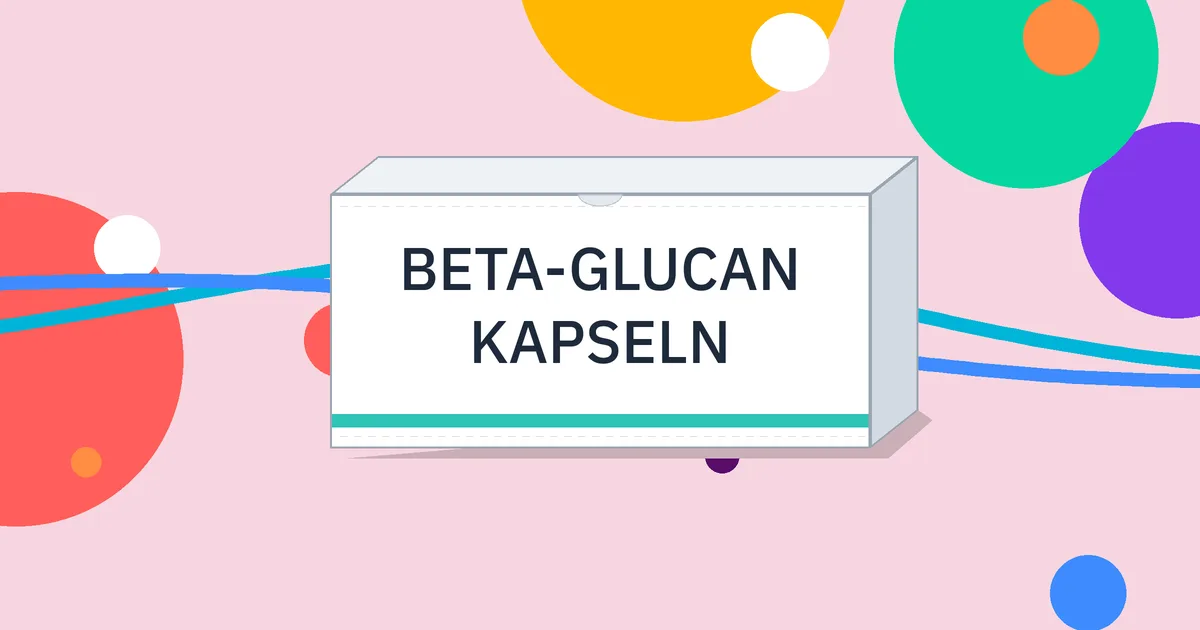 Symbolbild: Packung mit der Aufschrift BETA-GLUCAN KAPSELN (PZN 16667479) – Verfügbarkeit und Bezug in Apotheken in Frankfurt am Main