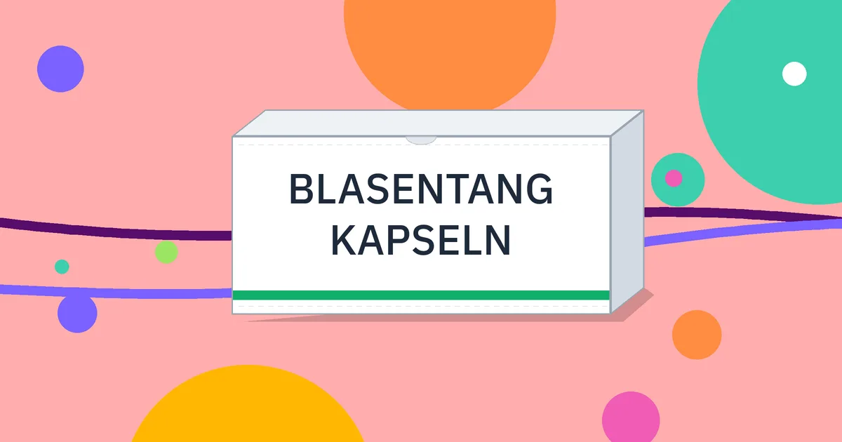 Symbolbild: Packung mit der Aufschrift BLASENTANG KAPSELN (PZN 00004877) – Verfügbarkeit und Bezug in Apotheken in Frankfurt am Main
