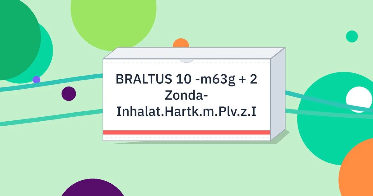 Symbolbild: Packung mit der Aufschrift BRALTUS 10 -m63g + 2 Zonda-Inhalat.Hartk.m.Plv.z.I (PZN 16679057) – Verfügbarkeit und Bezug in Apotheken in Frankfurt am Main