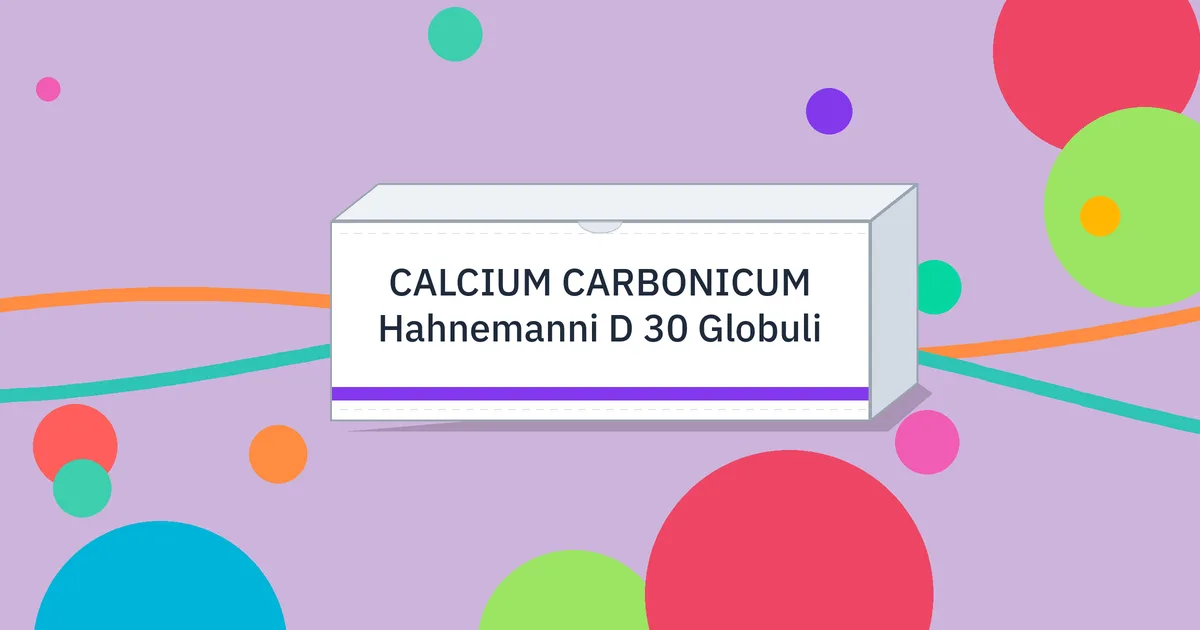 Symbolbild: Packung mit der Aufschrift CALCIUM CARBONICUM Hahnemanni D 30 Globuli (PZN 02815249) – Verfügbarkeit und Bezug in Apotheken in Frankfurt am Main