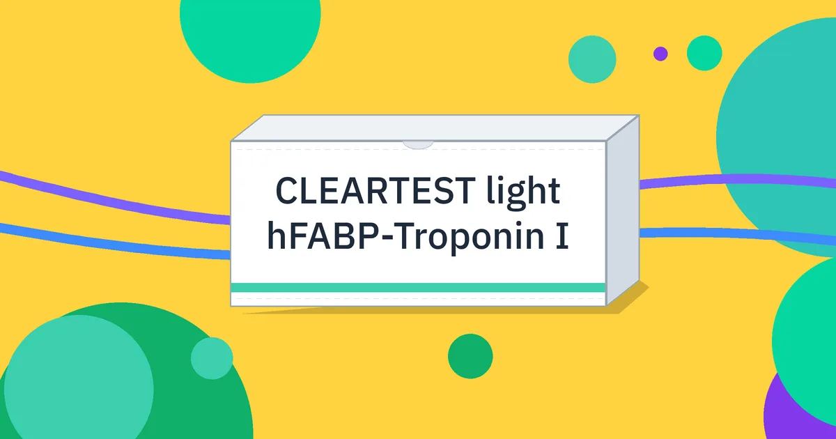 Symbolbild: Packung mit der Aufschrift CLEARTEST light hFABP-Troponin I (PZN 18731715) – Verfügbarkeit und Bezug in Apotheken in Frankfurt am Main