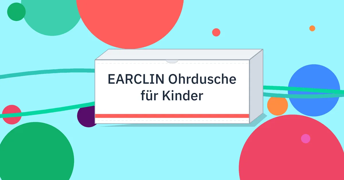 Symbolbild: Packung mit der Aufschrift EARCLIN Ohrdusche für Kinder (PZN 19436384) – Verfügbarkeit und Bezug in Apotheken in Frankfurt am Main