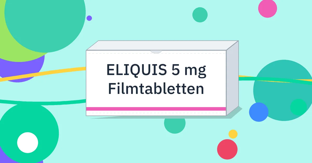 Symbolbild: Packung mit der Aufschrift ELIQUIS 5 mg Filmtabletten (PZN 18449166) – Verfügbarkeit und Bezug in Apotheken in Frankfurt am Main
