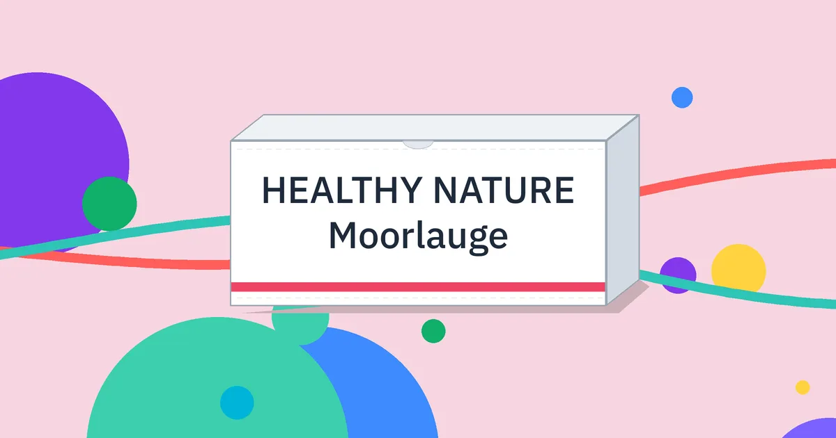 Symbolbild: Packung mit der Aufschrift HEALTHY NATURE Moorlauge (PZN 00648913) – Verfügbarkeit und Bezug in Apotheken in Frankfurt am Main
