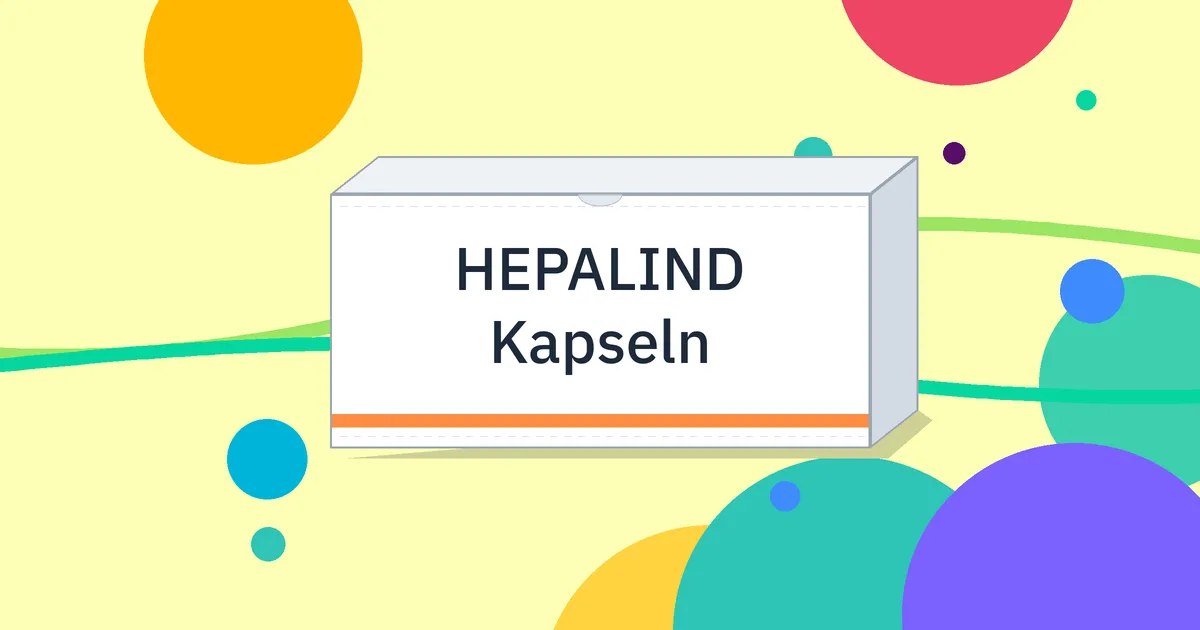 Symbolbild: Packung mit der Aufschrift HEPALIND Kapseln (PZN 16038720) – Verfügbarkeit und Bezug in Apotheken in Frankfurt am Main