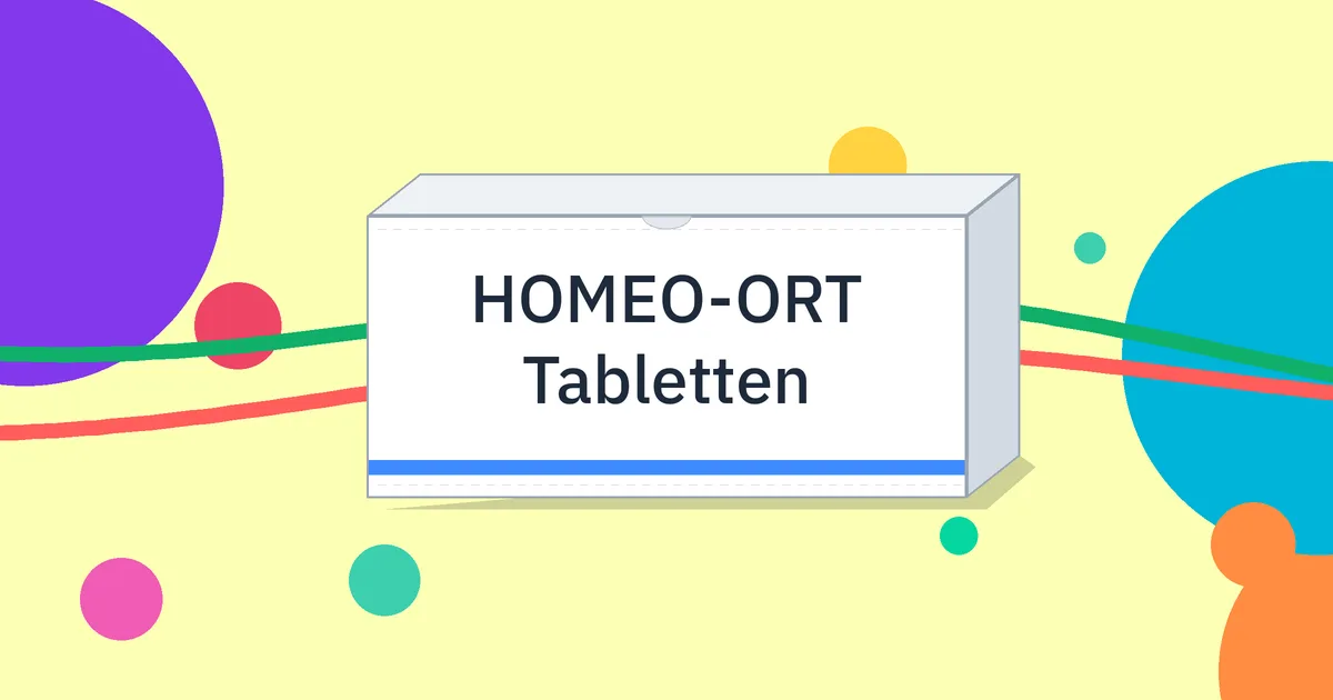 Symbolbild: Packung mit der Aufschrift HOMEO-ORT Tabletten (PZN 18909225) – Verfügbarkeit und Bezug in Apotheken in Frankfurt am Main