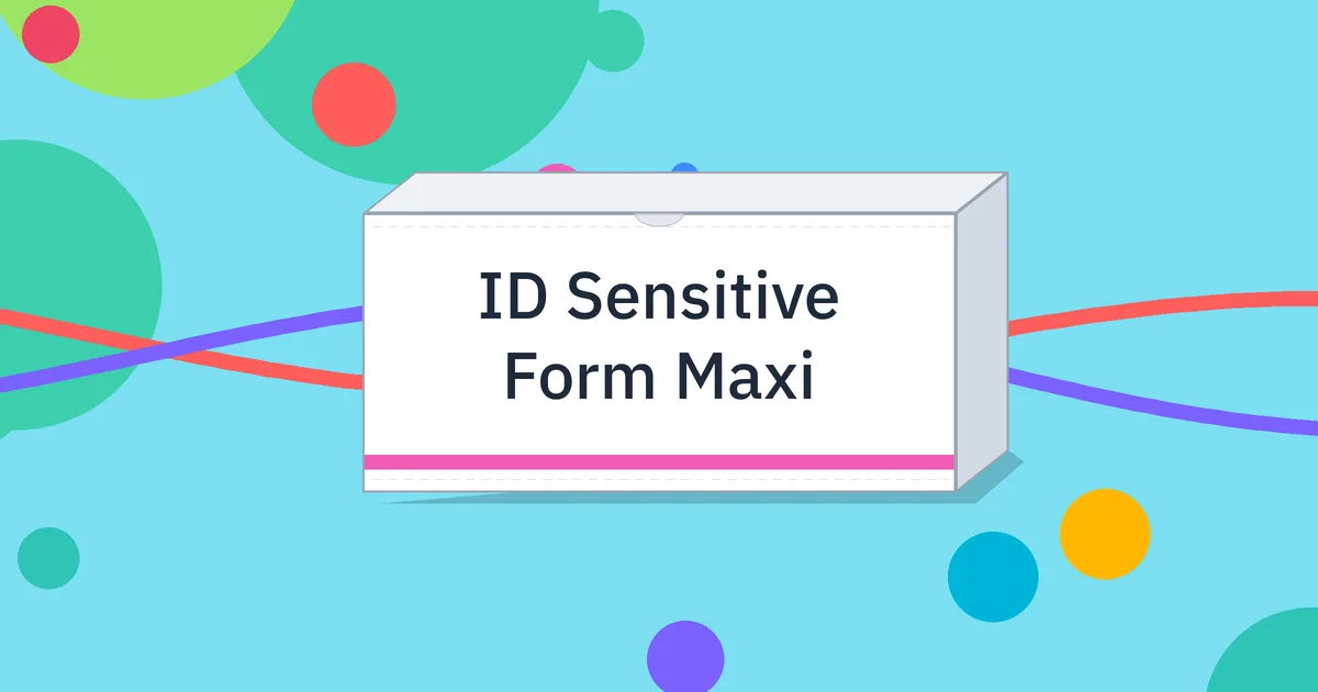 Symbolbild: Packung mit der Aufschrift ID Sensitive Form Maxi (PZN 20363064) – Verfügbarkeit und Bezug in Apotheken in Frankfurt am Main