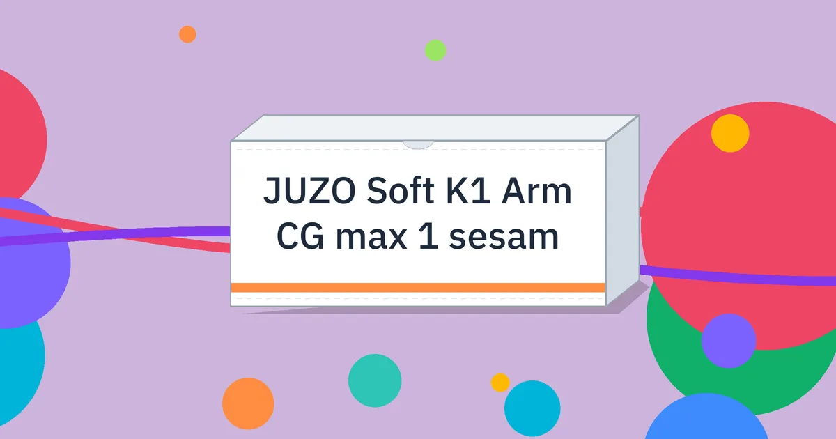 Symbolbild: Packung mit der Aufschrift JUZO Soft K1 Arm CG max 1 sesam (PZN 15510209) – Verfügbarkeit und Bezug in Apotheken in Frankfurt am Main