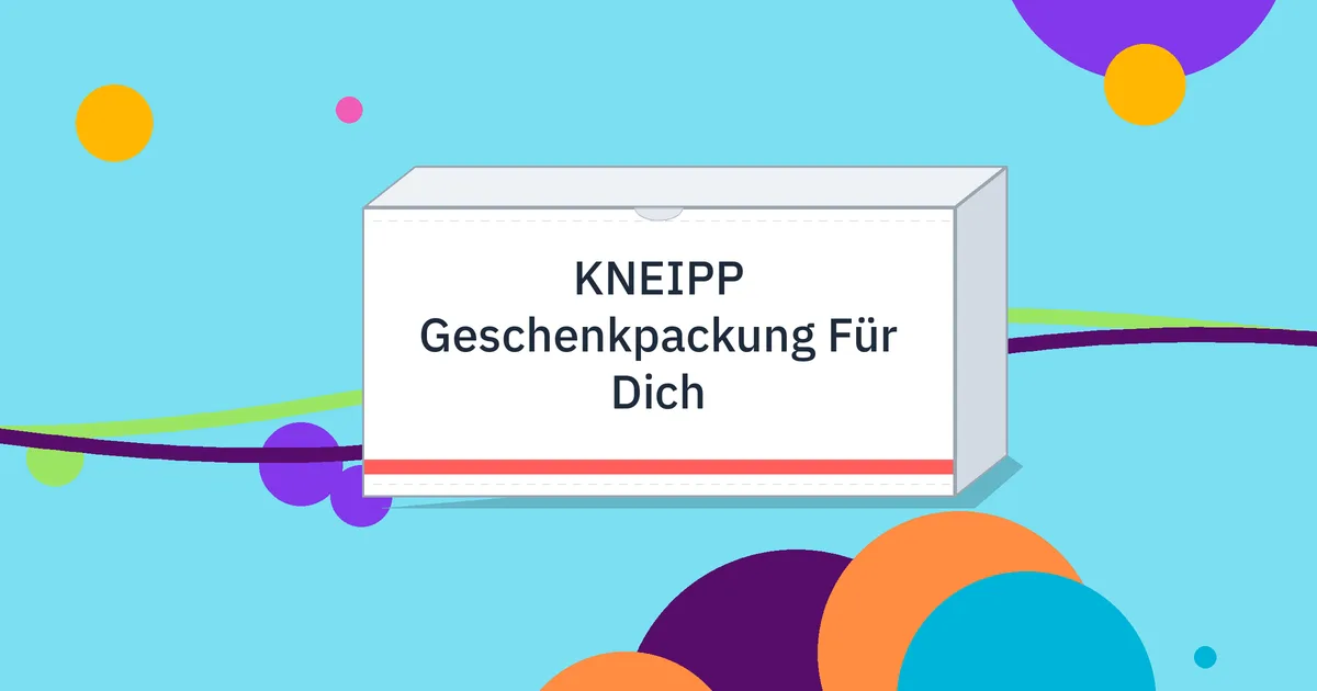 Symbolbild: Packung mit der Aufschrift KNEIPP Geschenkpackung Für Dich (PZN 14179729) – Verfügbarkeit und Bezug in Apotheken in Frankfurt am Main