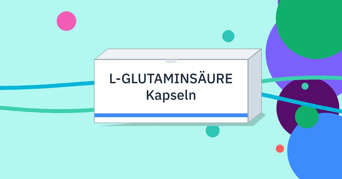 Symbolbild: Packung mit der Aufschrift L-GLUTAMINSÄURE Kapseln (PZN 10310256) – Verfügbarkeit und Bezug in Apotheken in Frankfurt am Main