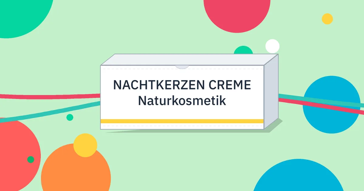 Symbolbild: Packung mit der Aufschrift NACHTKERZEN CREME Naturkosmetik (PZN 13909870) – Verfügbarkeit und Bezug in Apotheken in Frankfurt am Main