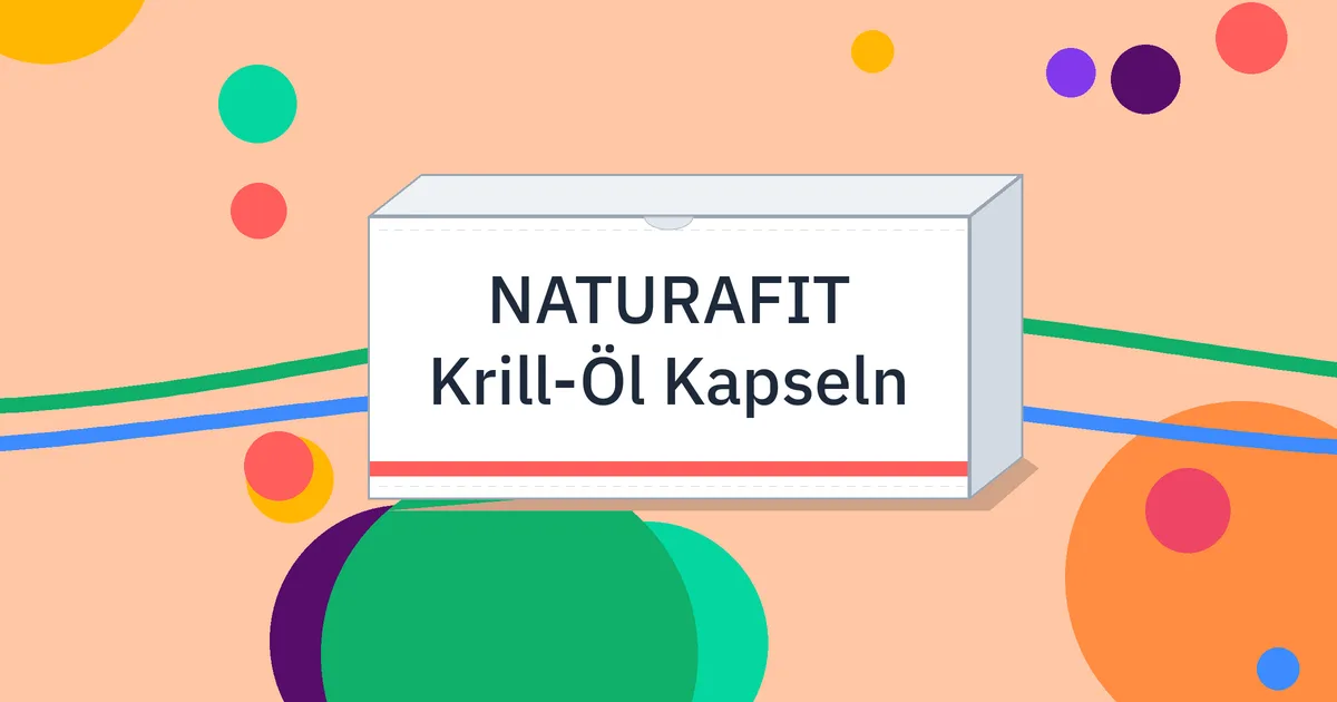 Symbolbild: Packung mit der Aufschrift NATURAFIT Krill-Öl Kapseln (PZN 09239547) – Verfügbarkeit und Bezug in Apotheken in Frankfurt am Main