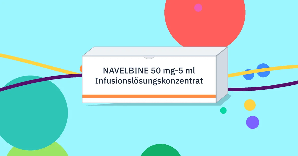 Symbolbild: Packung mit der Aufschrift NAVELBINE 50 mg-5 ml Infusionslösungskonzentrat (PZN 07283610) – Verfügbarkeit und Bezug in Apotheken in Frankfurt am Main