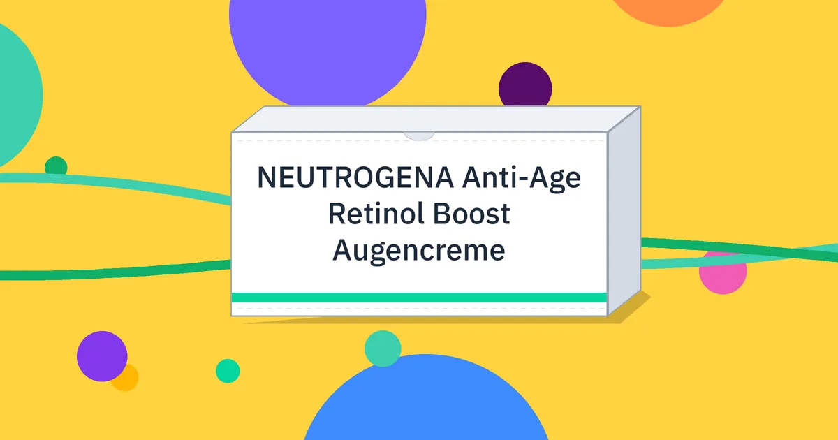 Symbolbild: Packung mit der Aufschrift NEUTROGENA Anti-Age Retinol Boost Augencreme (PZN 18087964) – Verfügbarkeit und Bezug in Apotheken in Frankfurt am Main