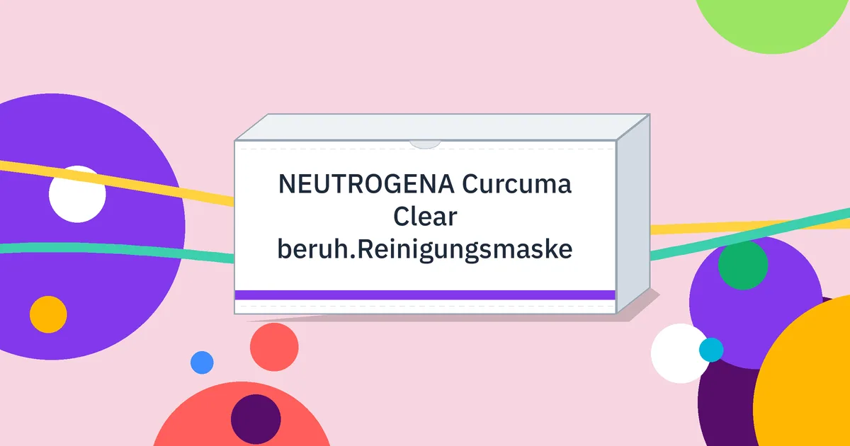 Symbolbild: Packung mit der Aufschrift NEUTROGENA Curcuma Clear beruh.Reinigungsmaske (PZN 17866436) – Verfügbarkeit und Bezug in Apotheken in Frankfurt am Main