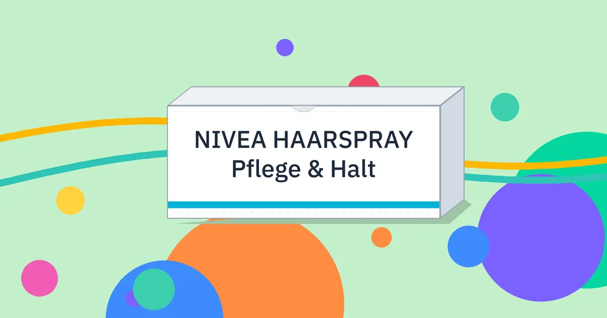 Symbolbild: Packung mit der Aufschrift NIVEA HAARSPRAY Pflege & Halt (PZN 13590842) – Verfügbarkeit und Bezug in Apotheken in Frankfurt am Main