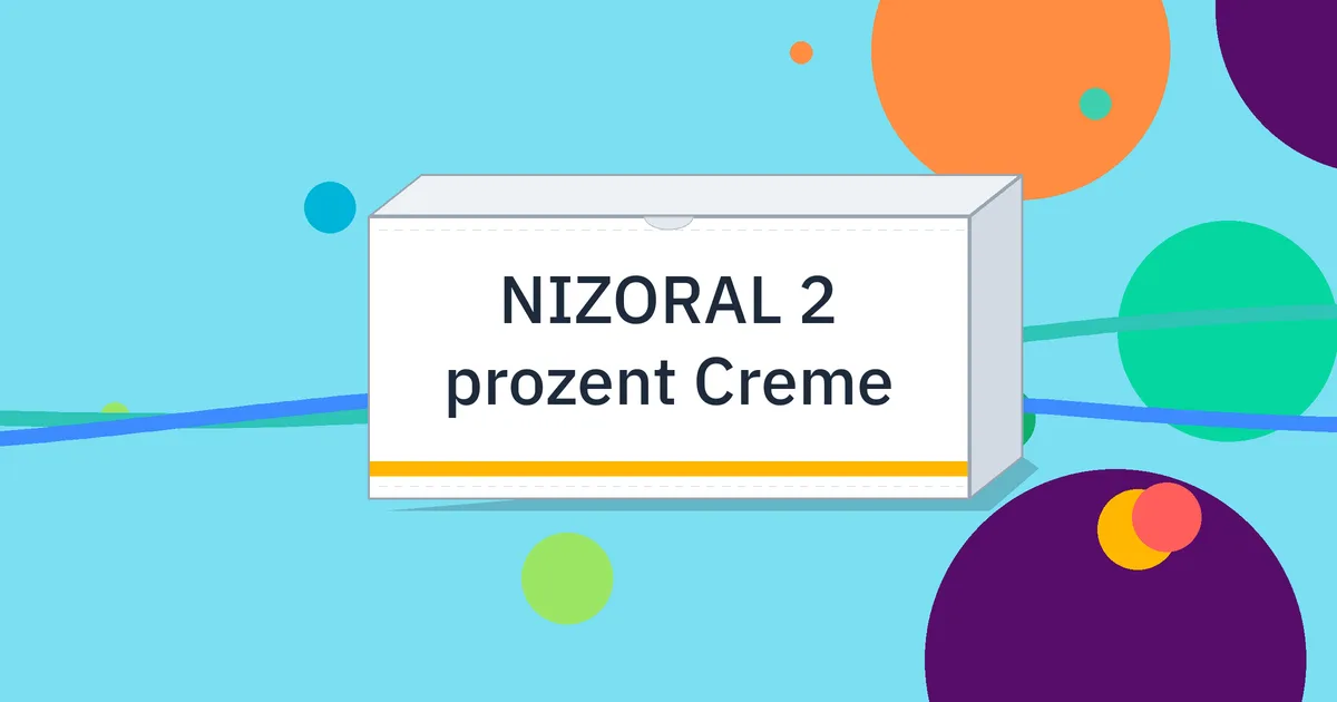 Symbolbild: Packung mit der Aufschrift NIZORAL 2 prozent Creme (PZN 19541477) – Verfügbarkeit und Bezug in Apotheken in Frankfurt am Main
