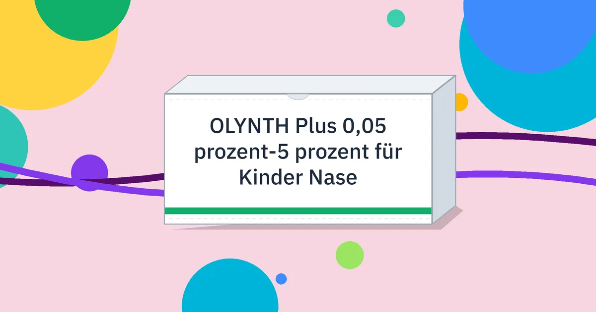 Symbolbild: Packung mit der Aufschrift OLYNTH Plus 0,05 prozent-5 prozent für Kinder Nase (PZN 13856702) – Verfügbarkeit und Bezug in Apotheken in Frankfurt am Main