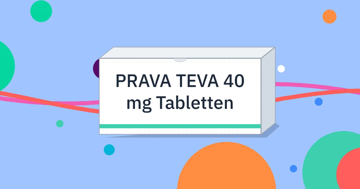 Symbolbild: Packung mit der Aufschrift PRAVA TEVA 40 mg Tabletten (PZN 04365460) – Verfügbarkeit und Bezug in Apotheken in Frankfurt am Main