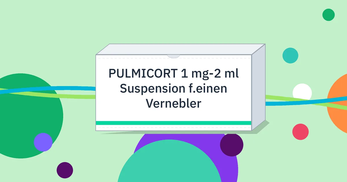 Symbolbild: Packung mit der Aufschrift PULMICORT 1 mg-2 ml Suspension f.einen Vernebler (PZN 02018694) – Verfügbarkeit und Bezug in Apotheken in Frankfurt am Main