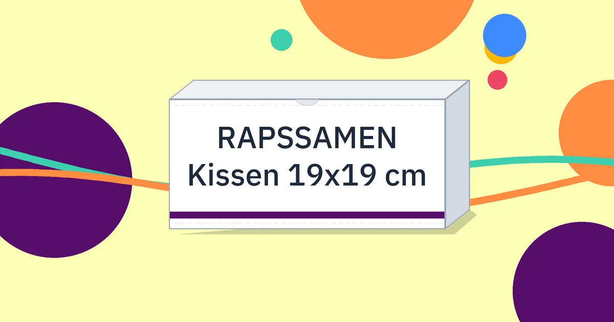 Symbolbild: Packung mit der Aufschrift RAPSSAMEN Kissen 19x19 cm (PZN 10737090) – Verfügbarkeit und Bezug in Apotheken in Frankfurt am Main