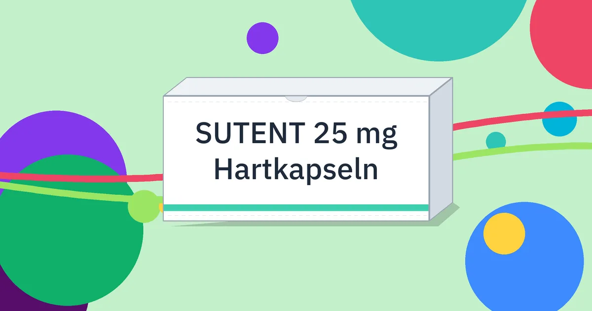 Symbolbild: Packung mit der Aufschrift SUTENT 25 mg Hartkapseln (PZN 01795243) – Verfügbarkeit und Bezug in Apotheken in Frankfurt am Main