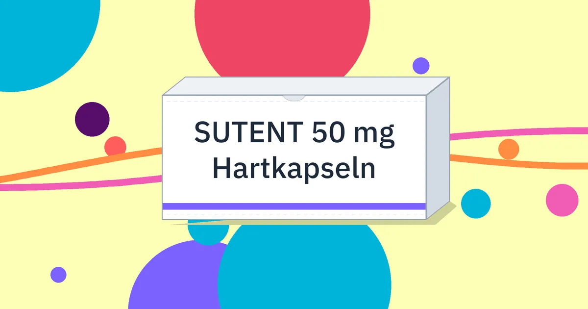 Symbolbild: Packung mit der Aufschrift SUTENT 50 mg Hartkapseln (PZN 10547389) – Verfügbarkeit und Bezug in Apotheken in Frankfurt am Main