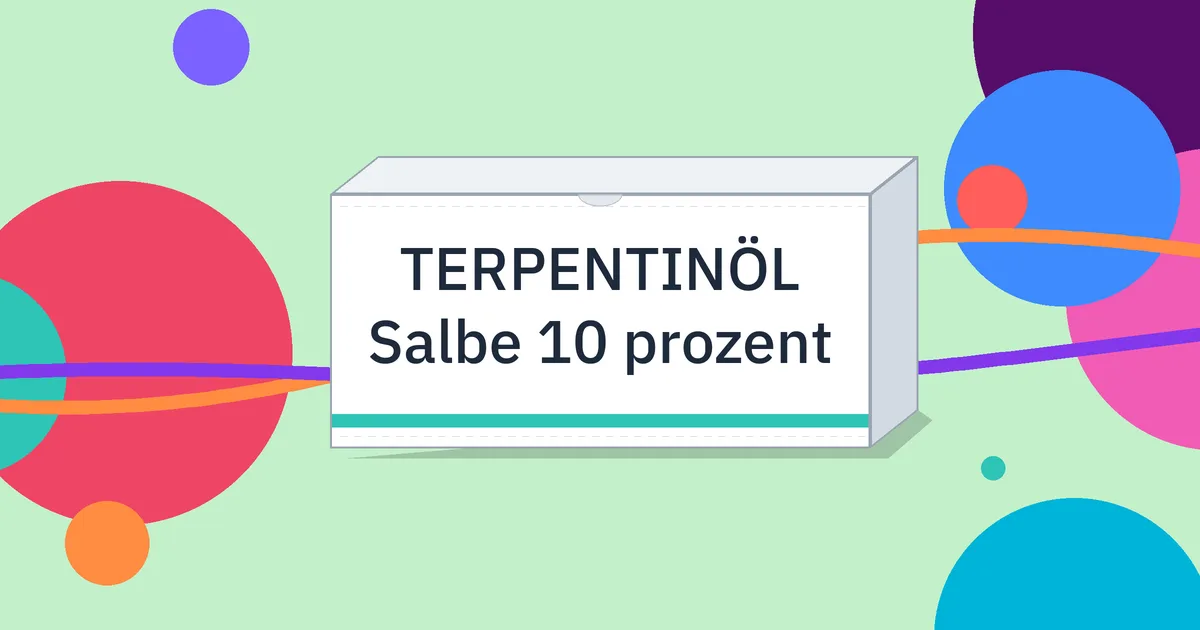 Symbolbild: Packung mit der Aufschrift TERPENTINÖL Salbe 10 prozent (PZN 16673994) – Verfügbarkeit und Bezug in Apotheken in Frankfurt am Main