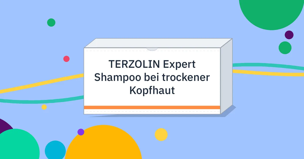 Symbolbild: Packung mit der Aufschrift TERZOLIN Expert Shampoo bei trockener Kopfhaut (PZN 19074136) – Verfügbarkeit und Bezug in Apotheken in Frankfurt am Main
