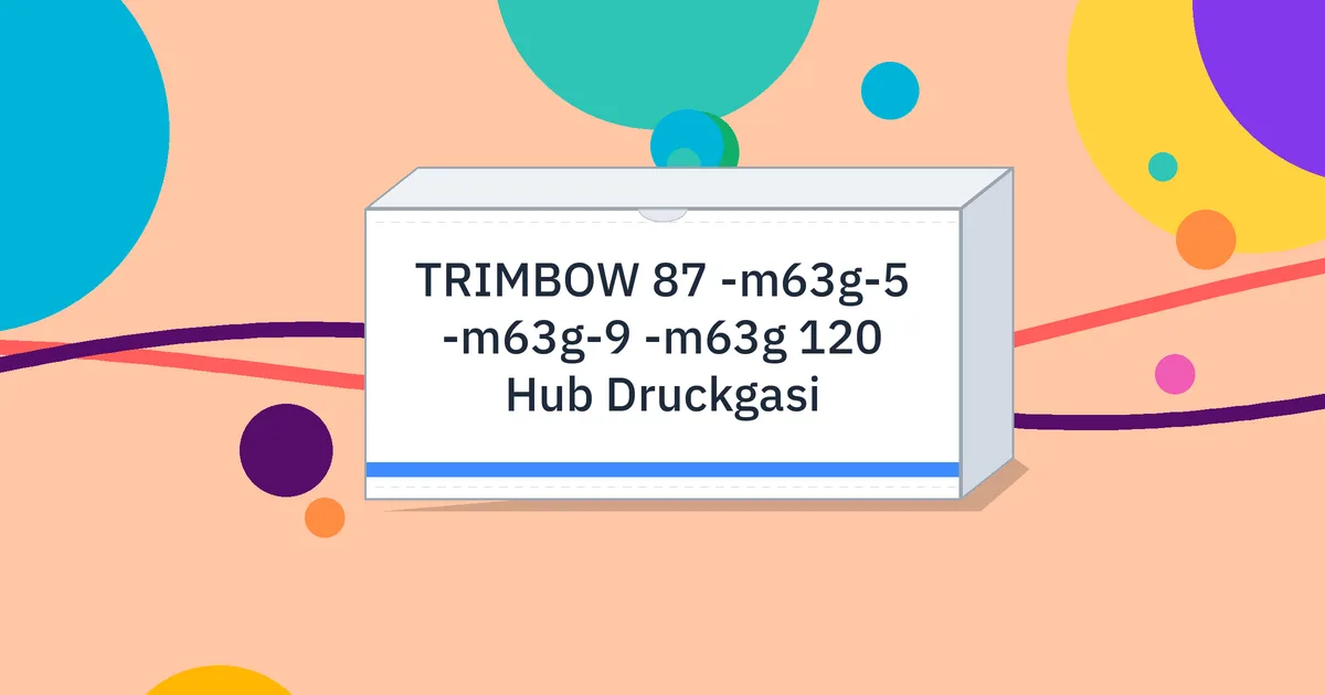 Symbolbild: Packung mit der Aufschrift TRIMBOW 87 -m63g-5 -m63g-9 -m63g 120 Hub Druckgasi (PZN 16596868) – Verfügbarkeit und Bezug in Apotheken in Frankfurt am Main