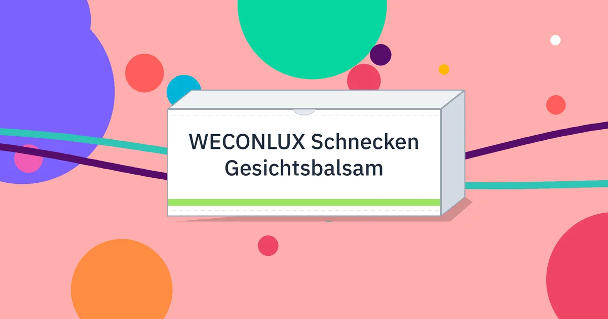 Symbolbild: Packung mit der Aufschrift WECONLUX Schnecken Gesichtsbalsam (PZN 12726529) – Verfügbarkeit und Bezug in Apotheken in Frankfurt am Main