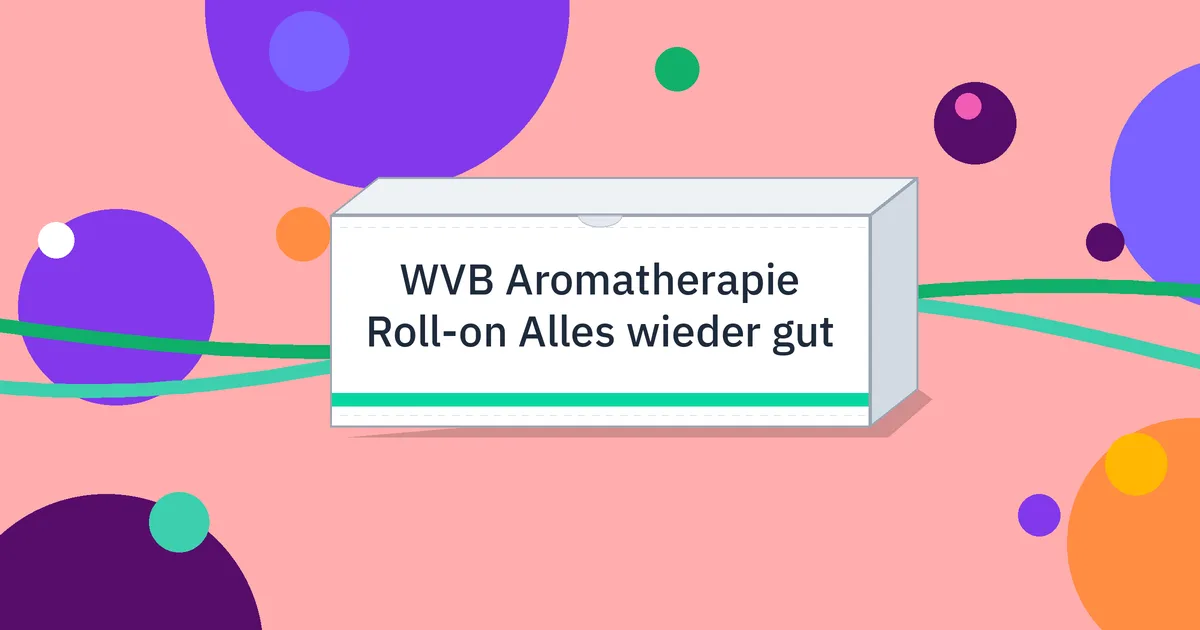 Symbolbild: Packung mit der Aufschrift WVB Aromatherapie Roll-on Alles wieder gut (PZN 17164237) – Verfügbarkeit und Bezug in Apotheken in Frankfurt am Main