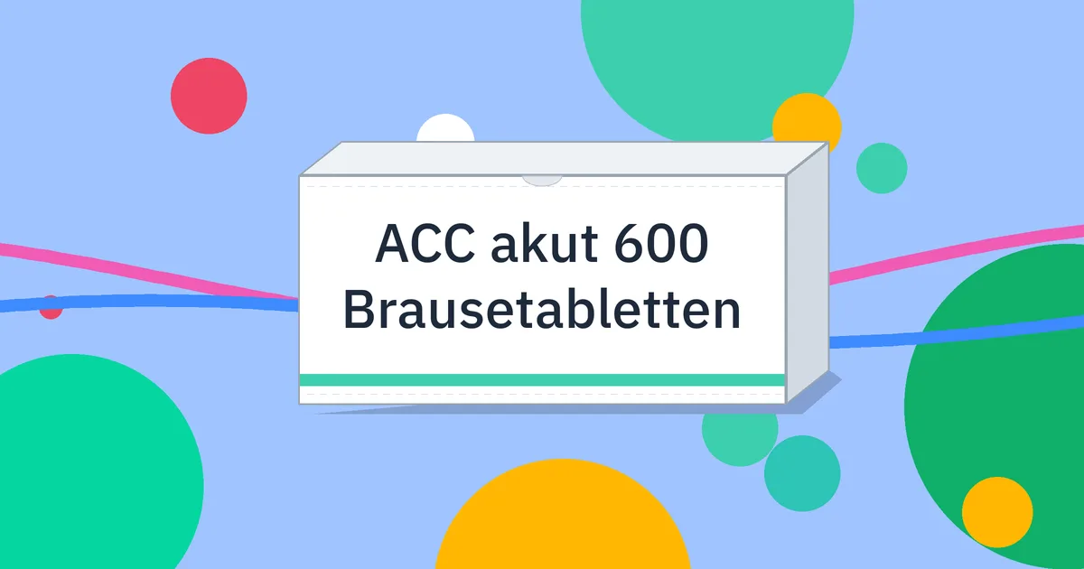 Symbolbild: Packung mit der Aufschrift ACC akut 600 Brausetabletten (PZN 00010808) – Verfügbarkeit und Bezug in Apotheken in Frankfurt am Main