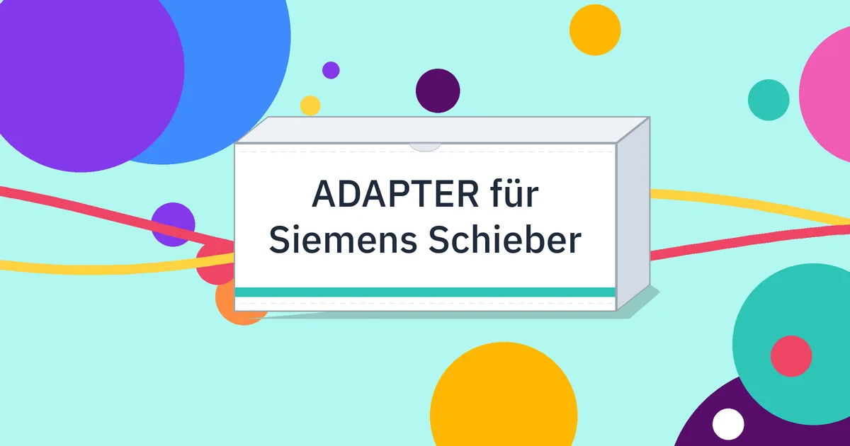 Symbolbild: Packung mit der Aufschrift ADAPTER für Siemens Schieber (PZN 03481690) – Verfügbarkeit und Bezug in Apotheken in Frankfurt am Main