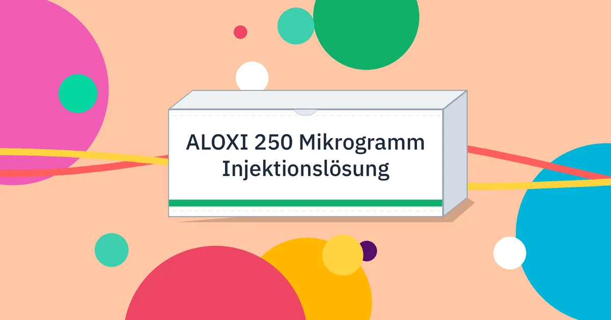 Symbolbild: Packung mit der Aufschrift ALOXI 250 Mikrogramm Injektionslösung (PZN 06567676) – Verfügbarkeit und Bezug in Apotheken in Frankfurt am Main
