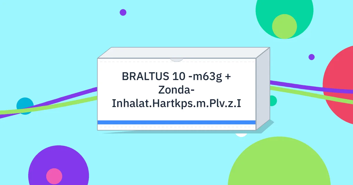 Symbolbild: Packung mit der Aufschrift BRALTUS 10 -m63g + Zonda-Inhalat.Hartkps.m.Plv.z.I (PZN 17277289) – Verfügbarkeit und Bezug in Apotheken in Frankfurt am Main