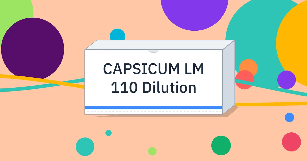 Symbolbild: Packung mit der Aufschrift CAPSICUM LM 110 Dilution (PZN 12808919) – Verfügbarkeit und Bezug in Apotheken in Frankfurt am Main