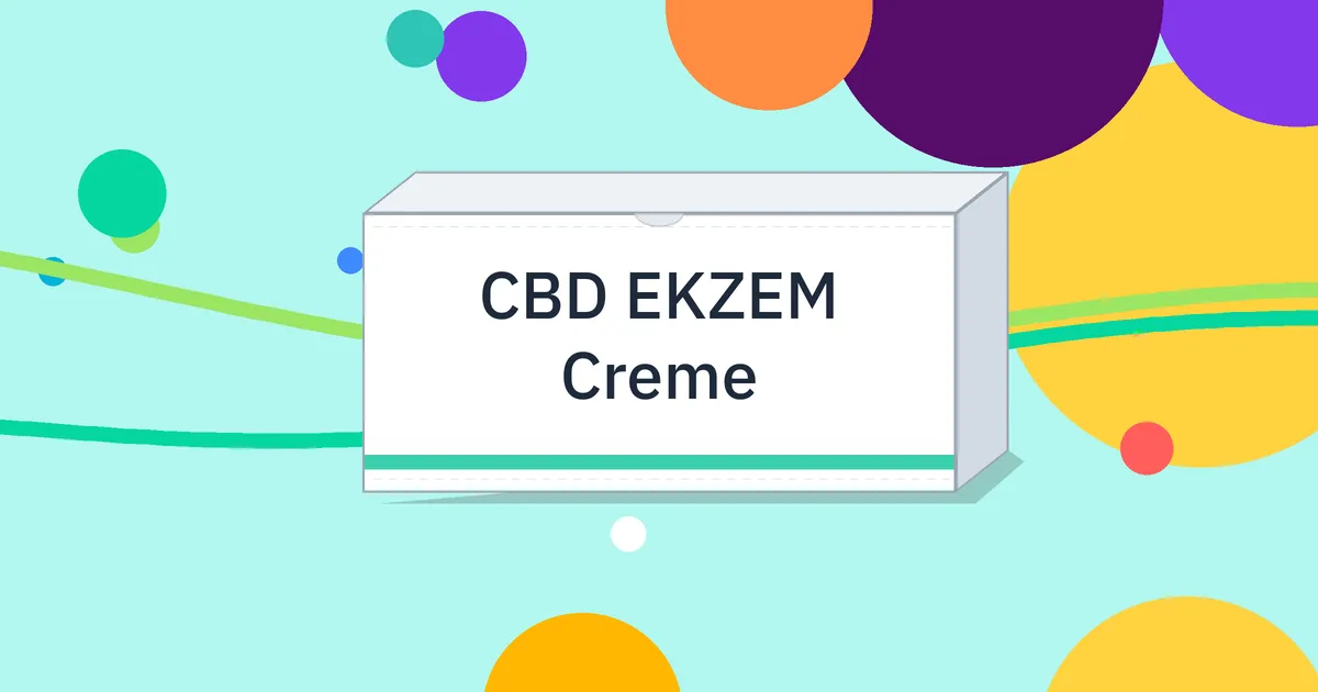 Symbolbild: Packung mit der Aufschrift CBD EKZEM Creme (PZN 18092540) – Verfügbarkeit und Bezug in Apotheken in Frankfurt am Main