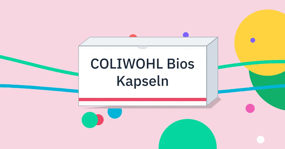 Symbolbild: Packung mit der Aufschrift COLIWOHL Bios Kapseln (PZN 20540885) – Verfügbarkeit und Bezug in Apotheken in Frankfurt am Main