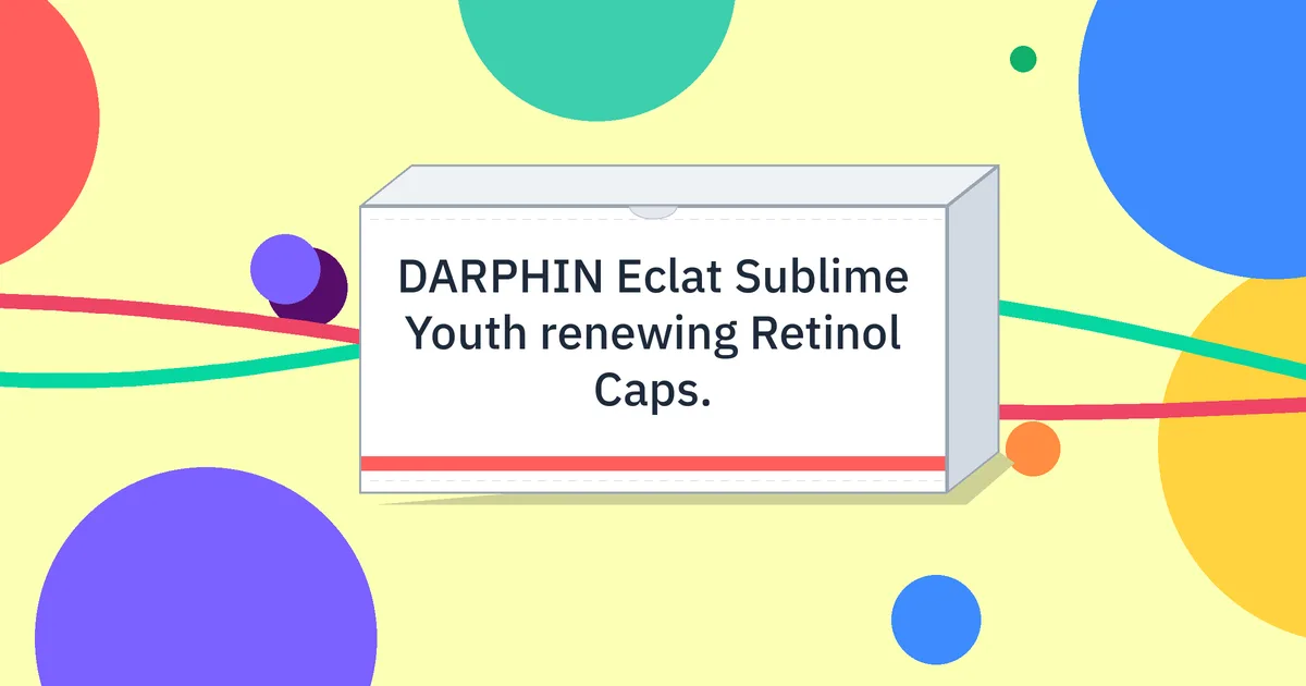 Symbolbild: Packung mit der Aufschrift DARPHIN Eclat Sublime Youth renewing Retinol Caps. (PZN 18704960) – Verfügbarkeit und Bezug in Apotheken in Frankfurt am Main