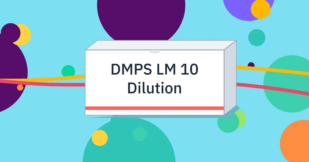 Symbolbild: Packung mit der Aufschrift DMPS LM 10 Dilution (PZN 13466059) – Verfügbarkeit und Bezug in Apotheken in Frankfurt am Main