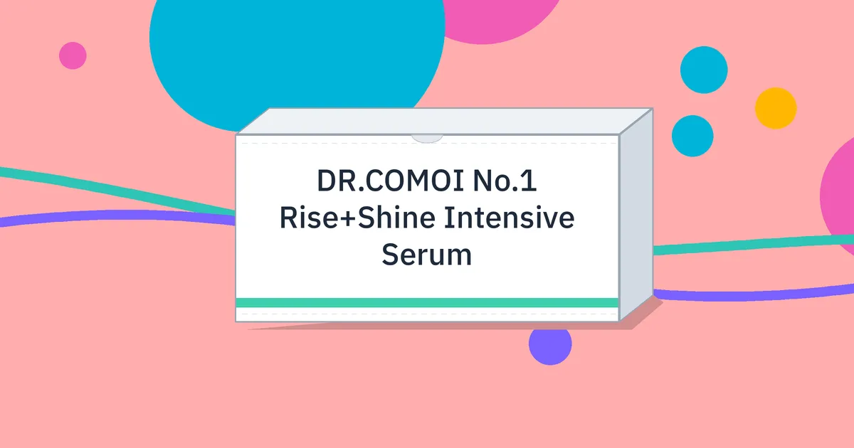 Symbolbild: Packung mit der Aufschrift DR.COMOI No.1 Rise+Shine Intensive Serum (PZN 19104593) – Verfügbarkeit und Bezug in Apotheken in Frankfurt am Main