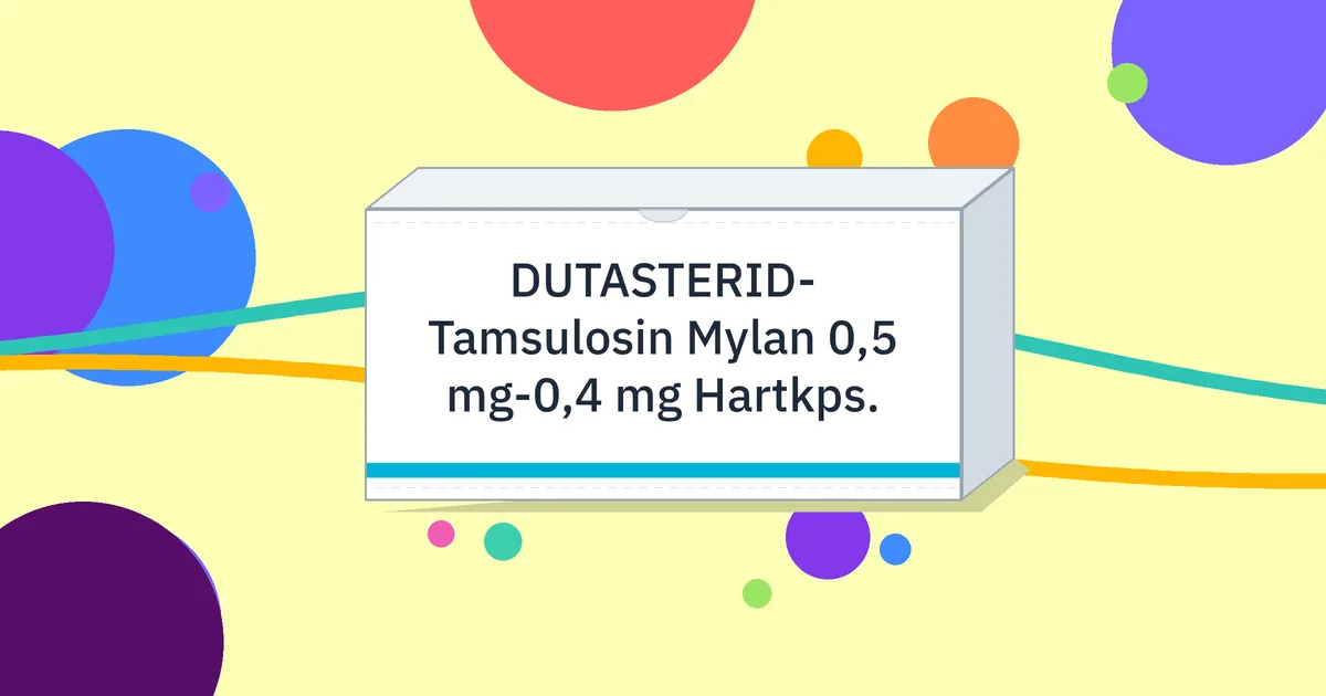 Symbolbild: Packung mit der Aufschrift DUTASTERID-Tamsulosin Mylan 0,5 mg-0,4 mg Hartkps. (PZN 16218793) – Verfügbarkeit und Bezug in Apotheken in Frankfurt am Main