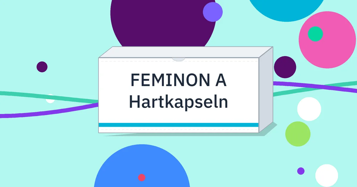 Symbolbild: Packung mit der Aufschrift FEMINON A Hartkapseln (PZN 00453842) – Verfügbarkeit und Bezug in Apotheken in Frankfurt am Main