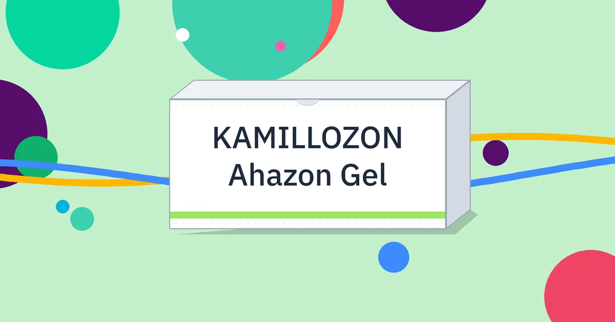 Symbolbild: Packung mit der Aufschrift KAMILLOZON Ahazon Gel (PZN 04634902) – Verfügbarkeit und Bezug in Apotheken in Frankfurt am Main
