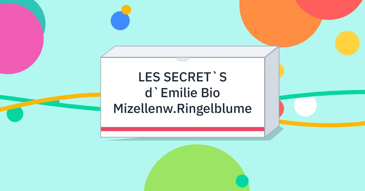 Symbolbild: Packung mit der Aufschrift LES SECRET`S d`Emilie Bio Mizellenw.Ringelblume (PZN 16597678) – Verfügbarkeit und Bezug in Apotheken in Frankfurt am Main
